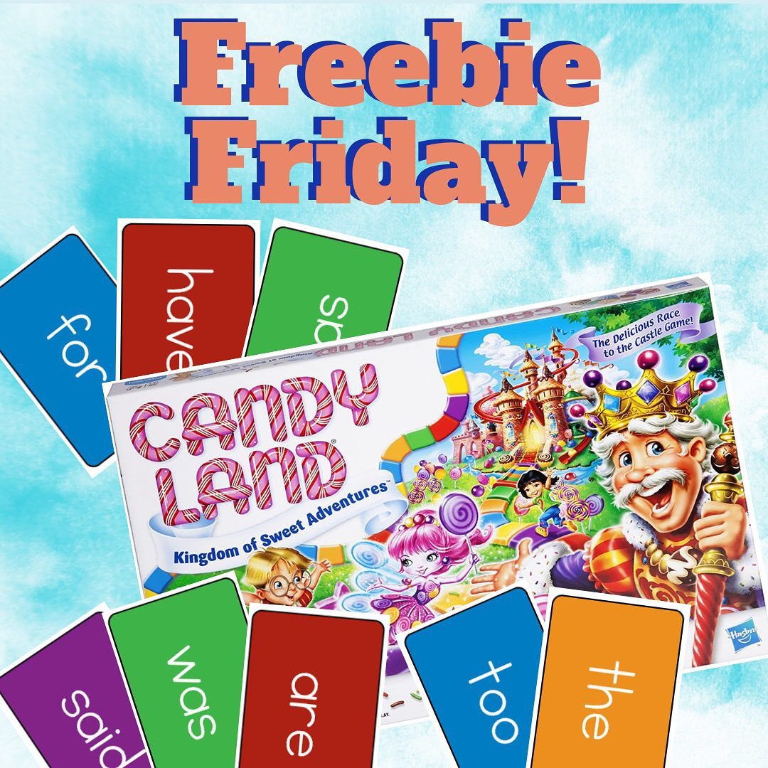 Fetch Phonics - Freebie Friday! Grab my Candyland Sight...