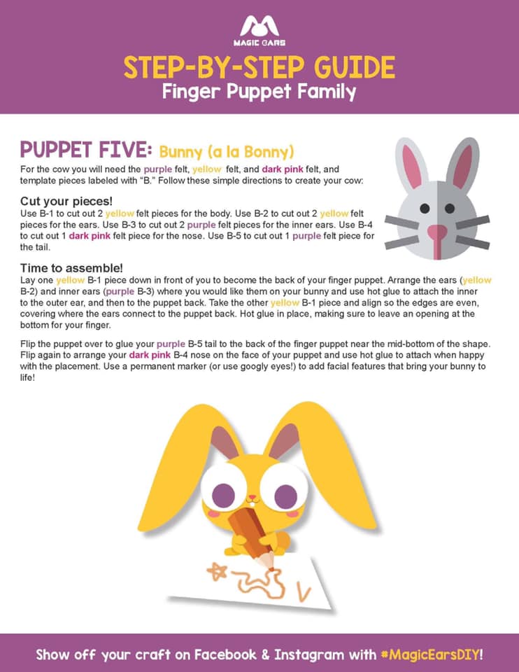 Magic Ears - Here are is the written DIY from...