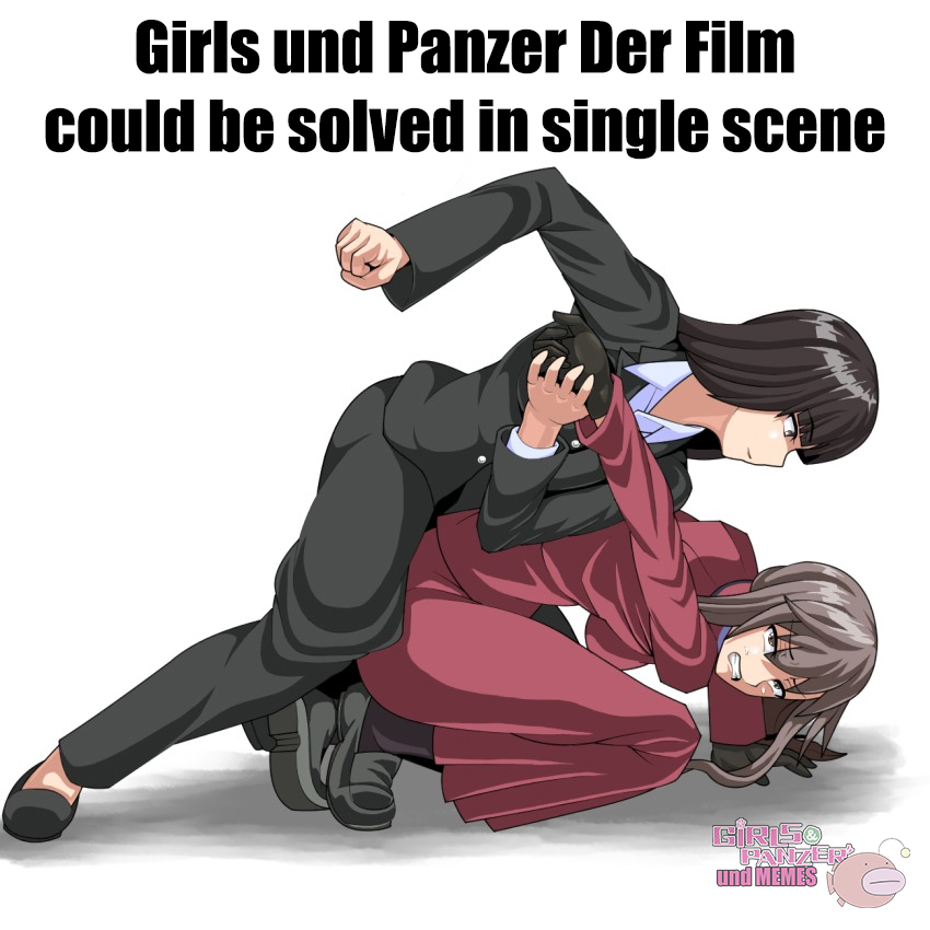 Girls Und Panzer Memes Corner The Power Of The Universe In My Hand