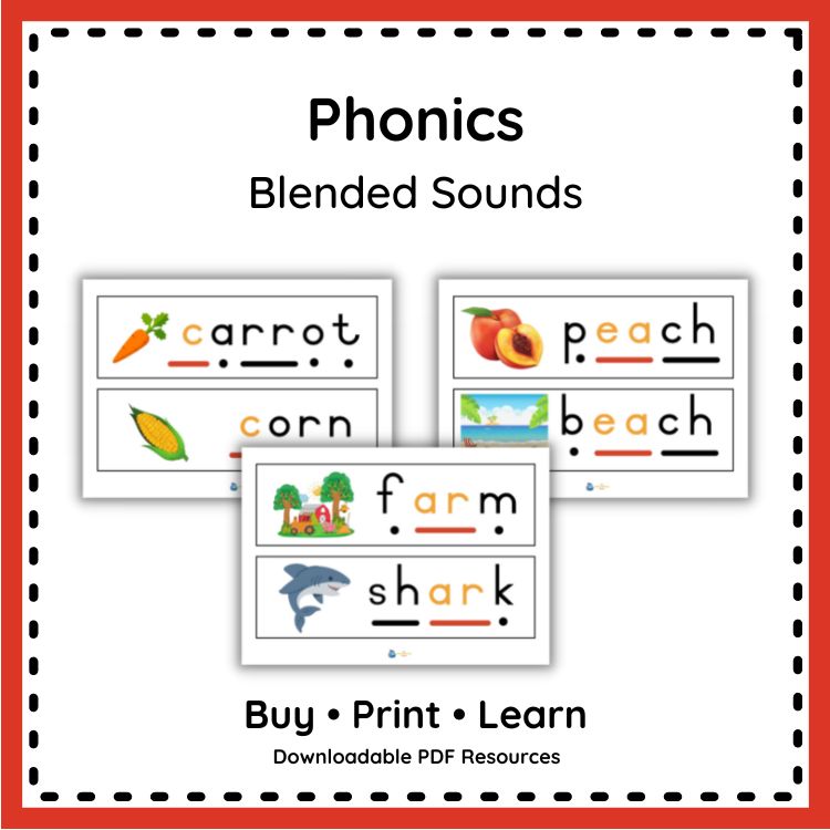 💥 Phonics – Blended Sounds 💥... - The Early Learning Toolbox | Facebook