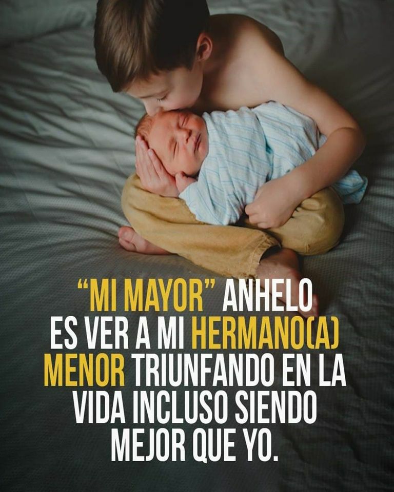 Frases De Hermano Mayor Y Hermano Menor Mini Carta Para Mi Hermano