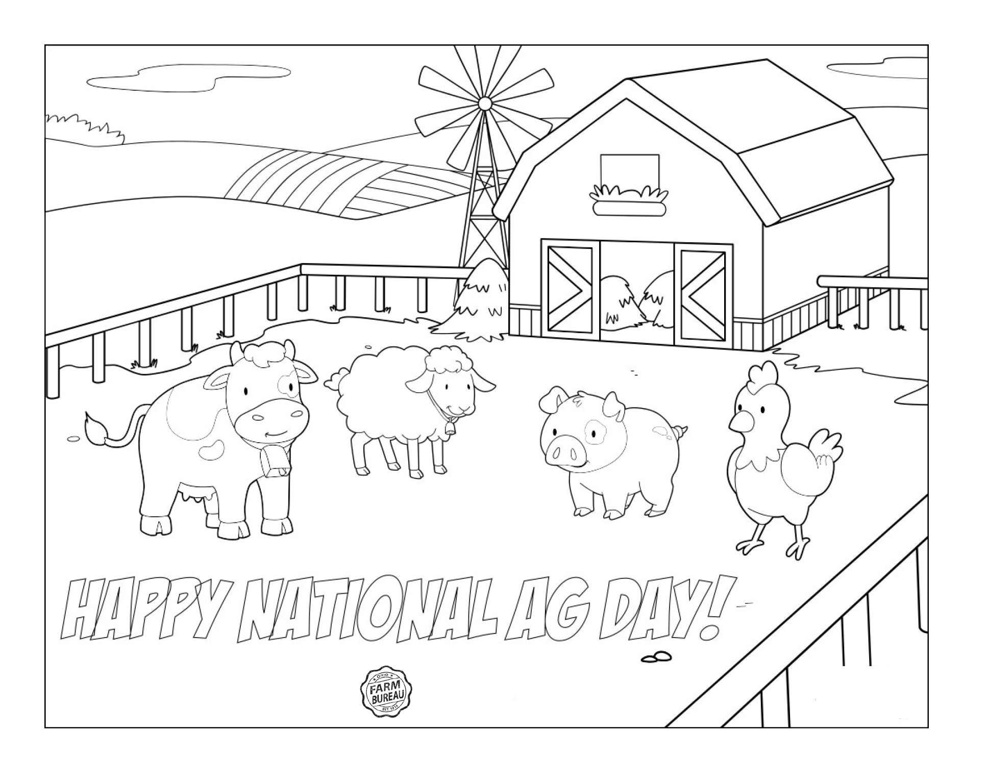 To celebrate National Ag Day... - Delaware County Farm Bureau