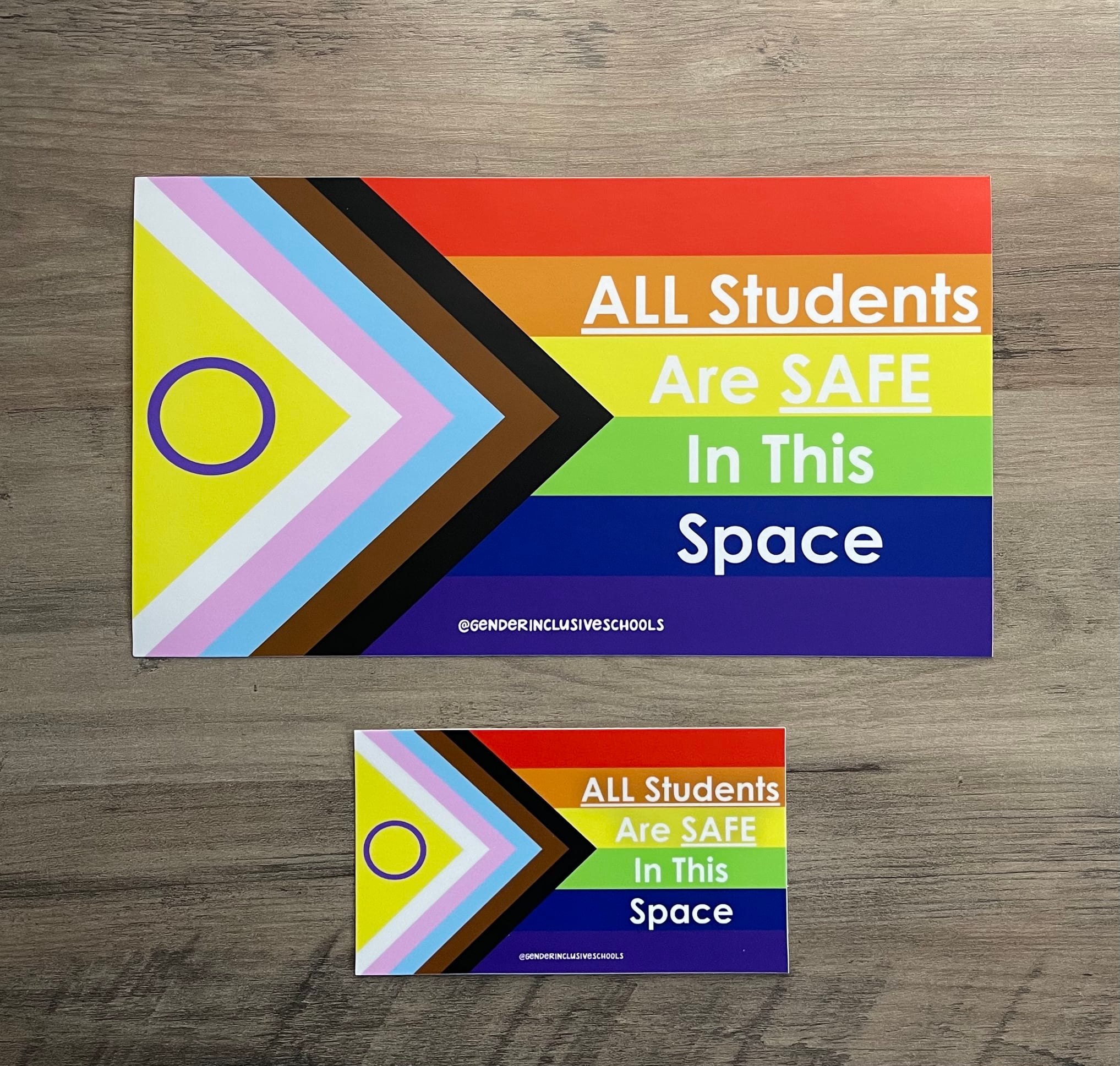 New larger size of one of our... - Gender Inclusive Schools | Facebook
