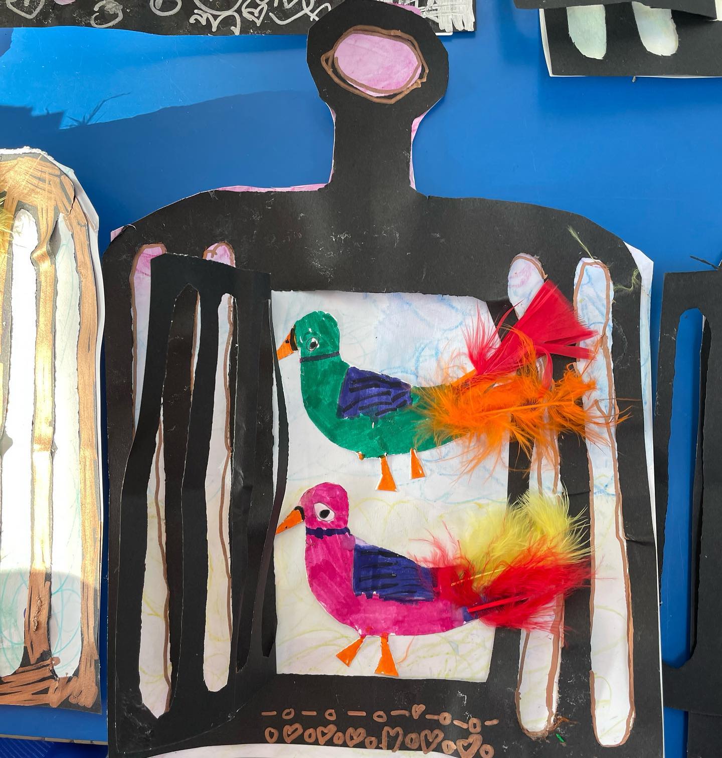 Shake your tail feather! Art cub... - Art and Design Room