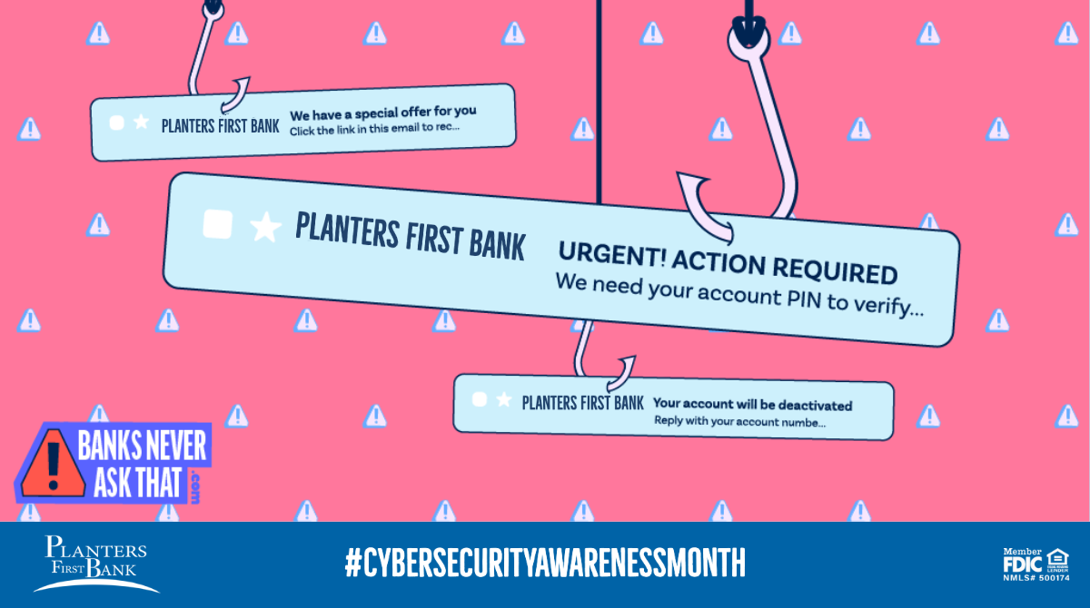Dyk 96 Of Phishing Scams Happen Planters First Bank 1845