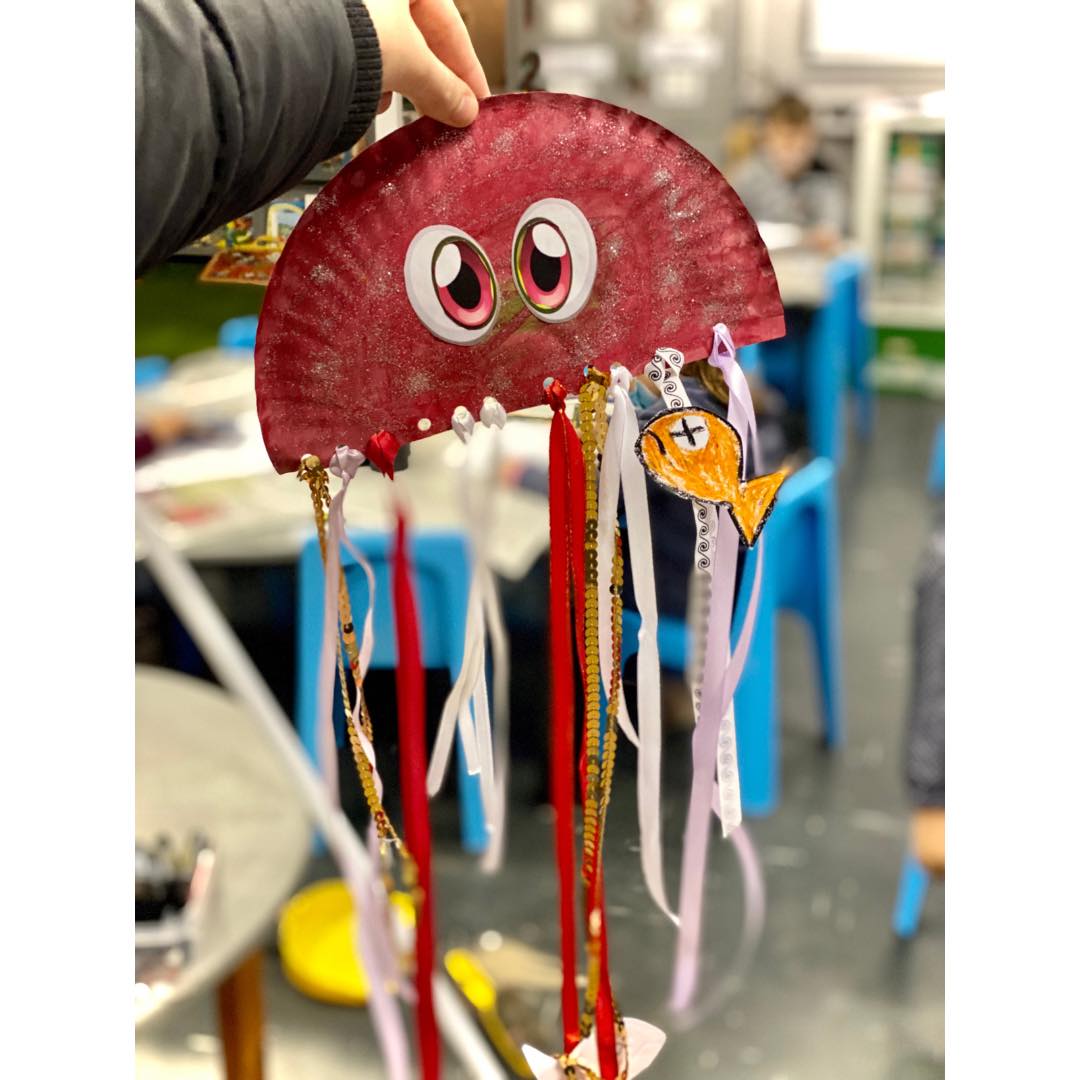 Miss Ciska Teach - Just look at this cute jellyfish! 🌊 Last week we did ...