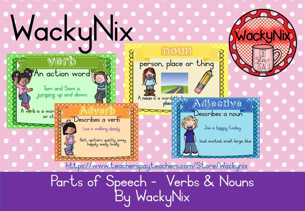 WackyNix - New Language posters available on Teacha R20...