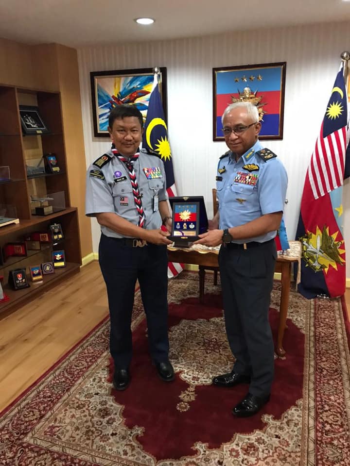 Maj Gen Dato Dr Mohd Zin Bin Air Scouts Malaysia