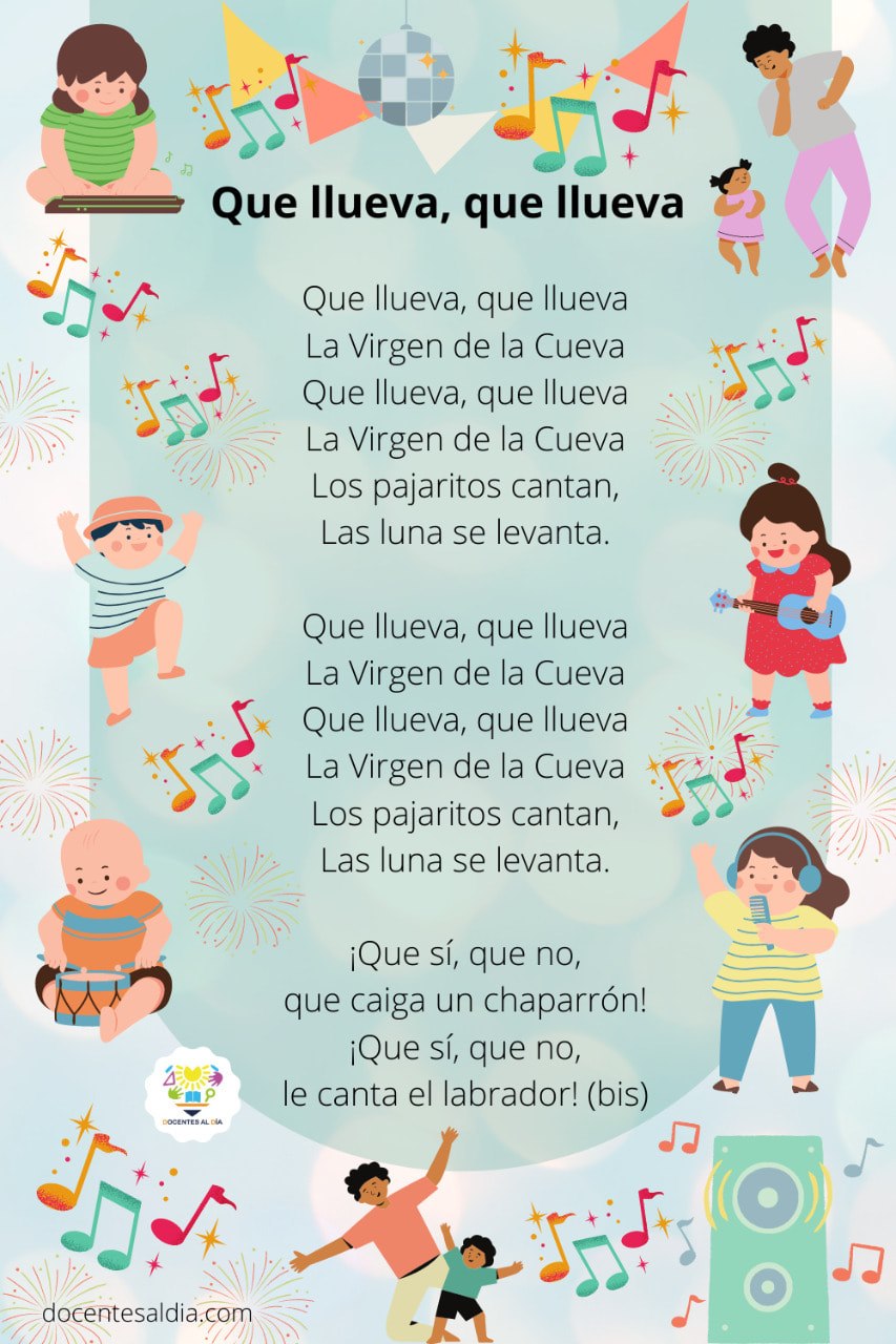Docentes al día - Canciones cortas para niños en edad... | Facebook