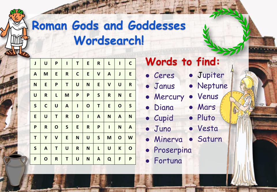 Learn about the Ancient Roman gods... - Hillingdon Libraries