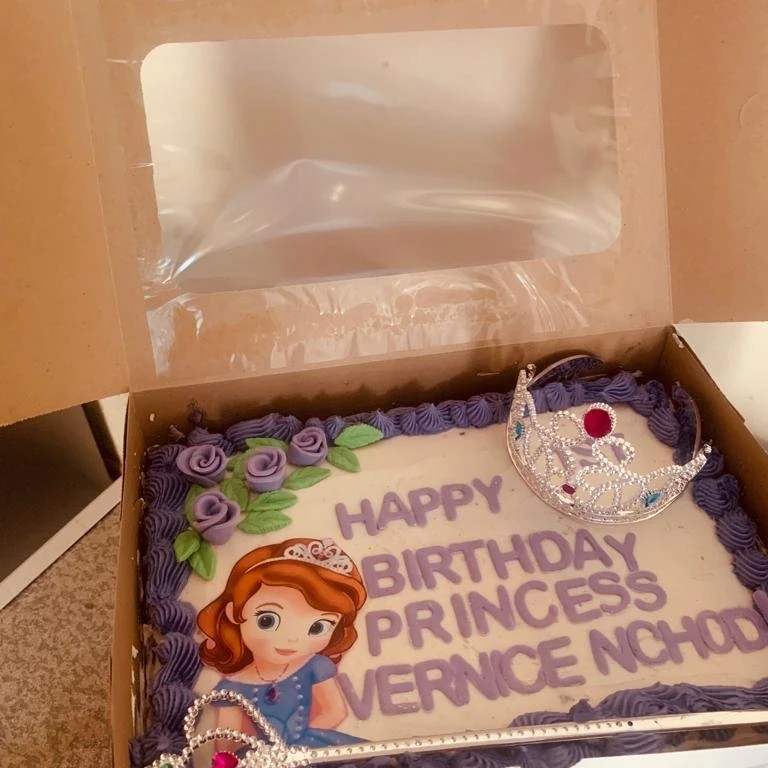 Sofia The First Sheet Cake 💜💕💜💕 The Bakers Daughter