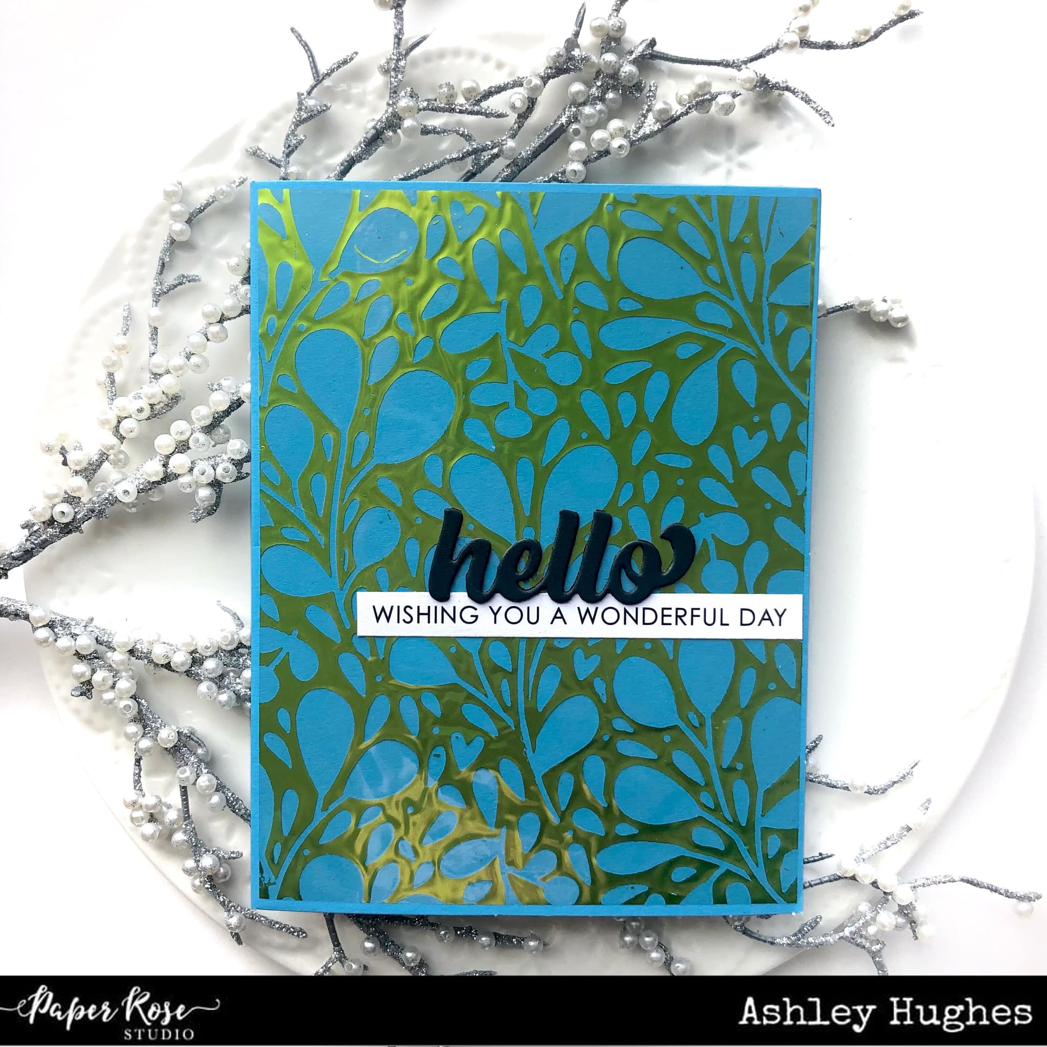 Paper Rose - Awesome card from Ashley Hughes this...