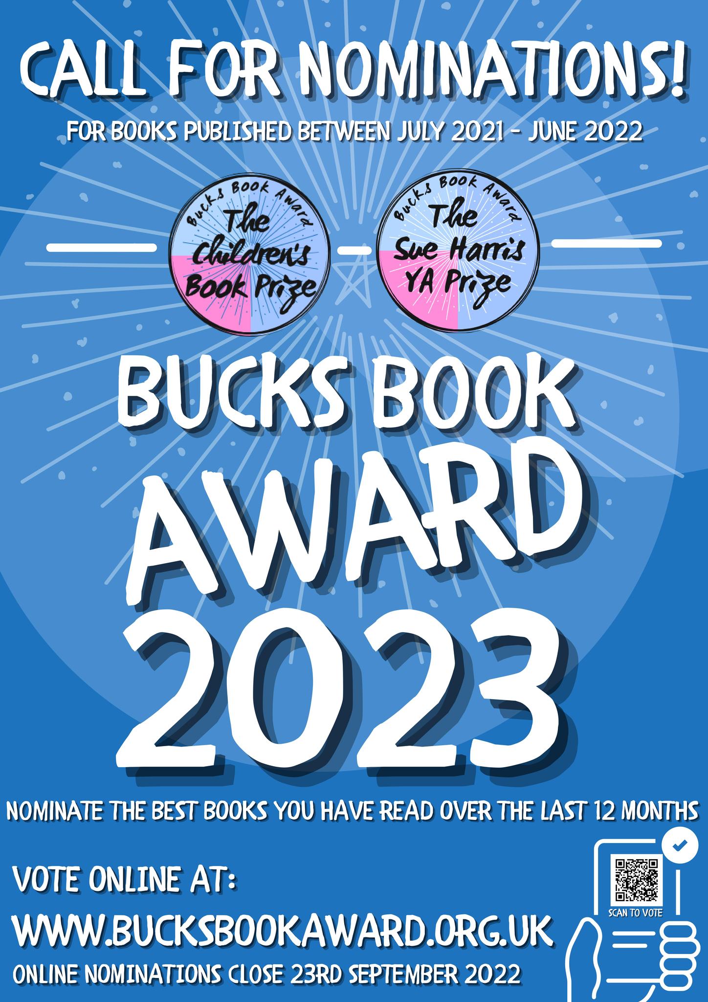 Beaconsfield - Get involved in the 2023 Bucks Book Award! The books you ...