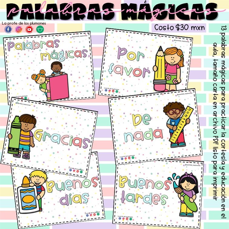 Lista De Palabras Magicas