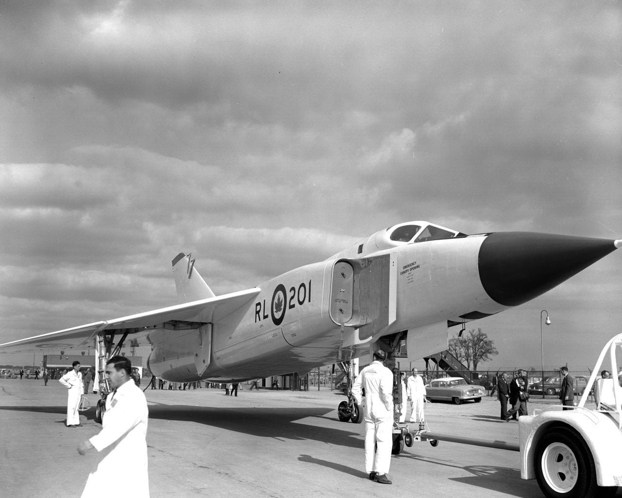 WWII & Military History | The **Avro Canada CF-105 Arrow**, often known ...