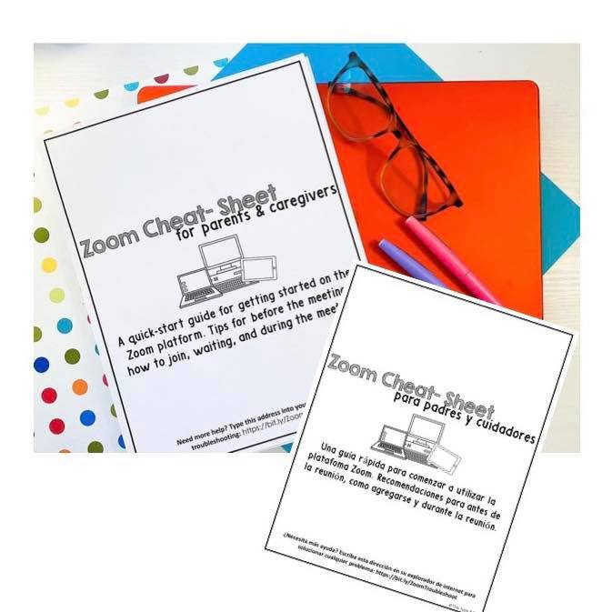 OMazing Kids - The Type B SLP has a free Zoom Cheat Sheet... | Facebook