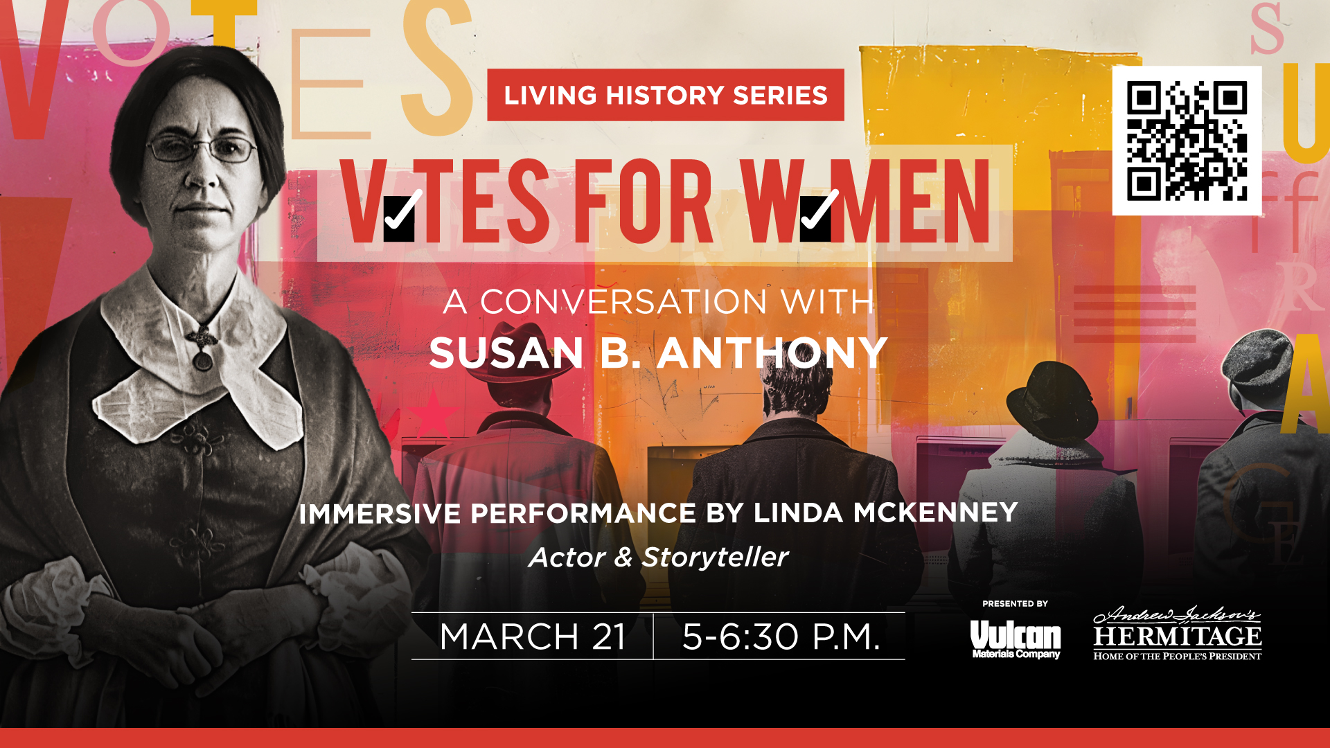 Votes for Women: A Conversation with Susan B. Anthony