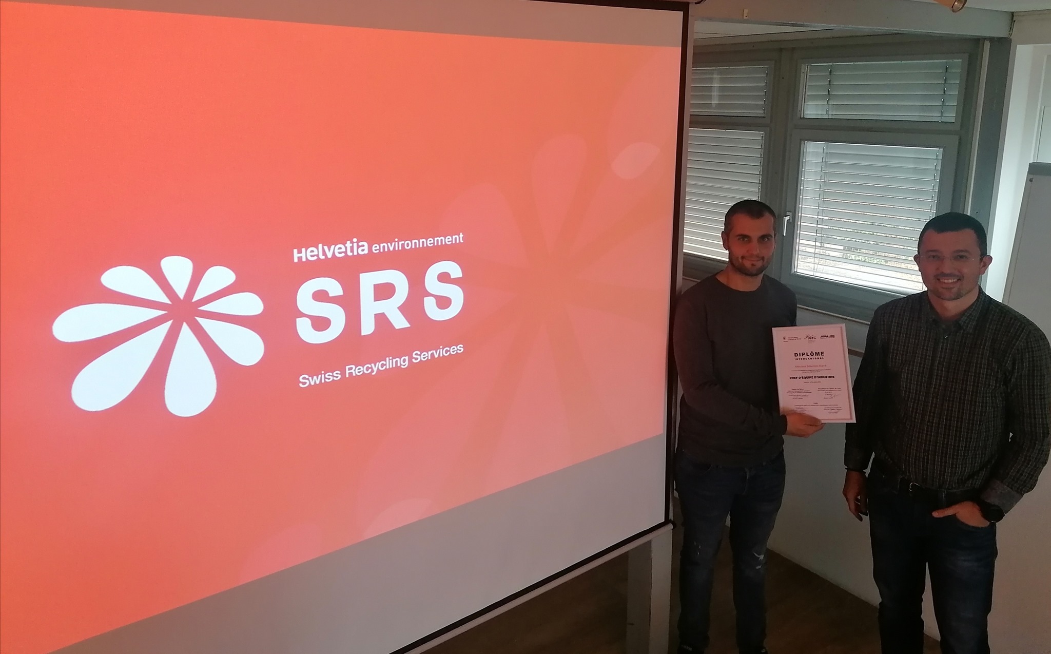 Helvetia Environnement 👏 Herzlichen Glückwunsch An Sébastien Marck