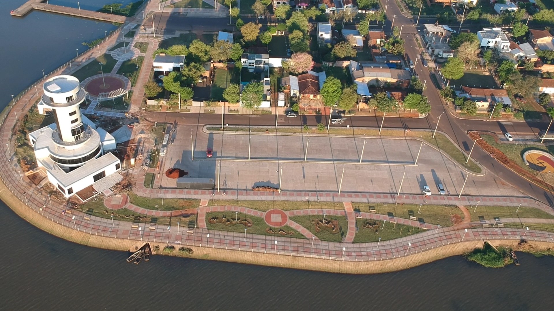 Avanzan Obras En La Costanera Municipalidad De Cambyretá