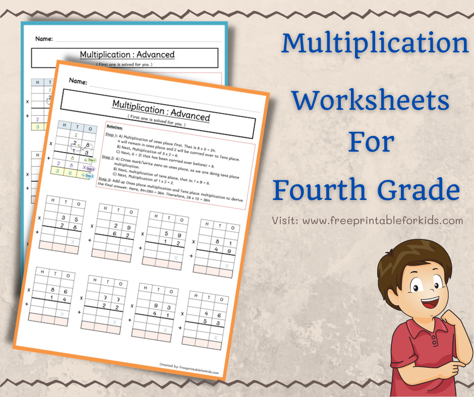 Practice advanced multiplication... - Freeprintableforkids