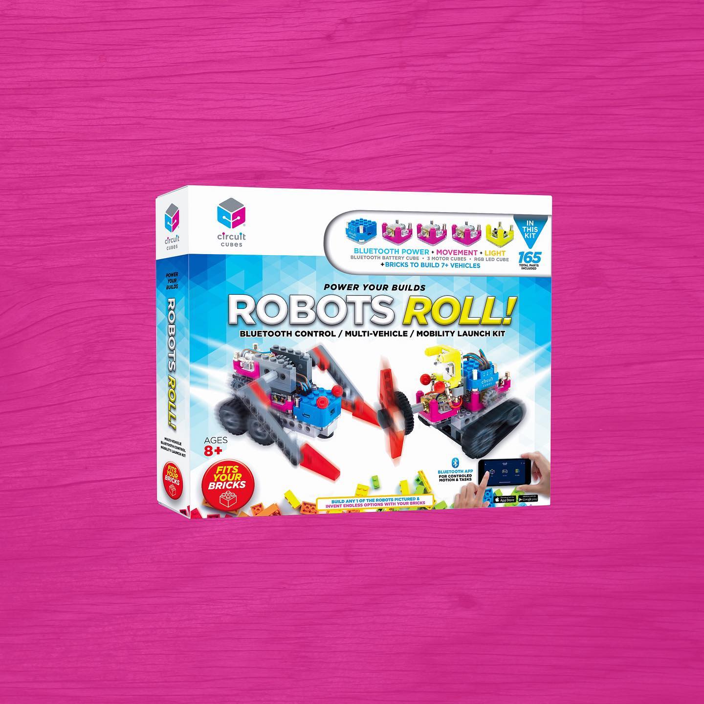 Circuit Cubes - Introducing our new Robots Roll Kit! Build...