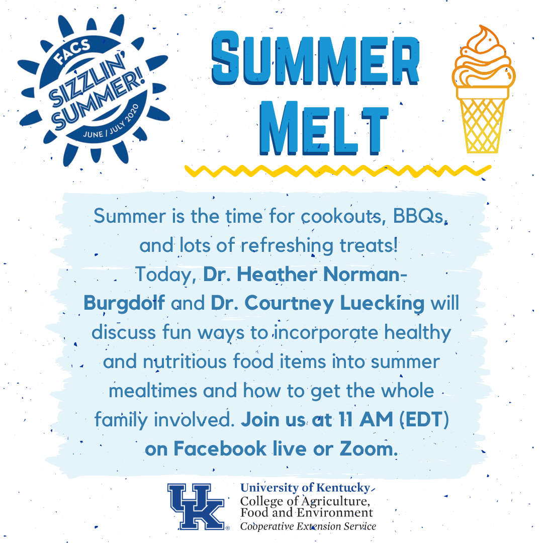 Our FACS Sizzlin Summer Series continues with the Summer Melt webinar ...