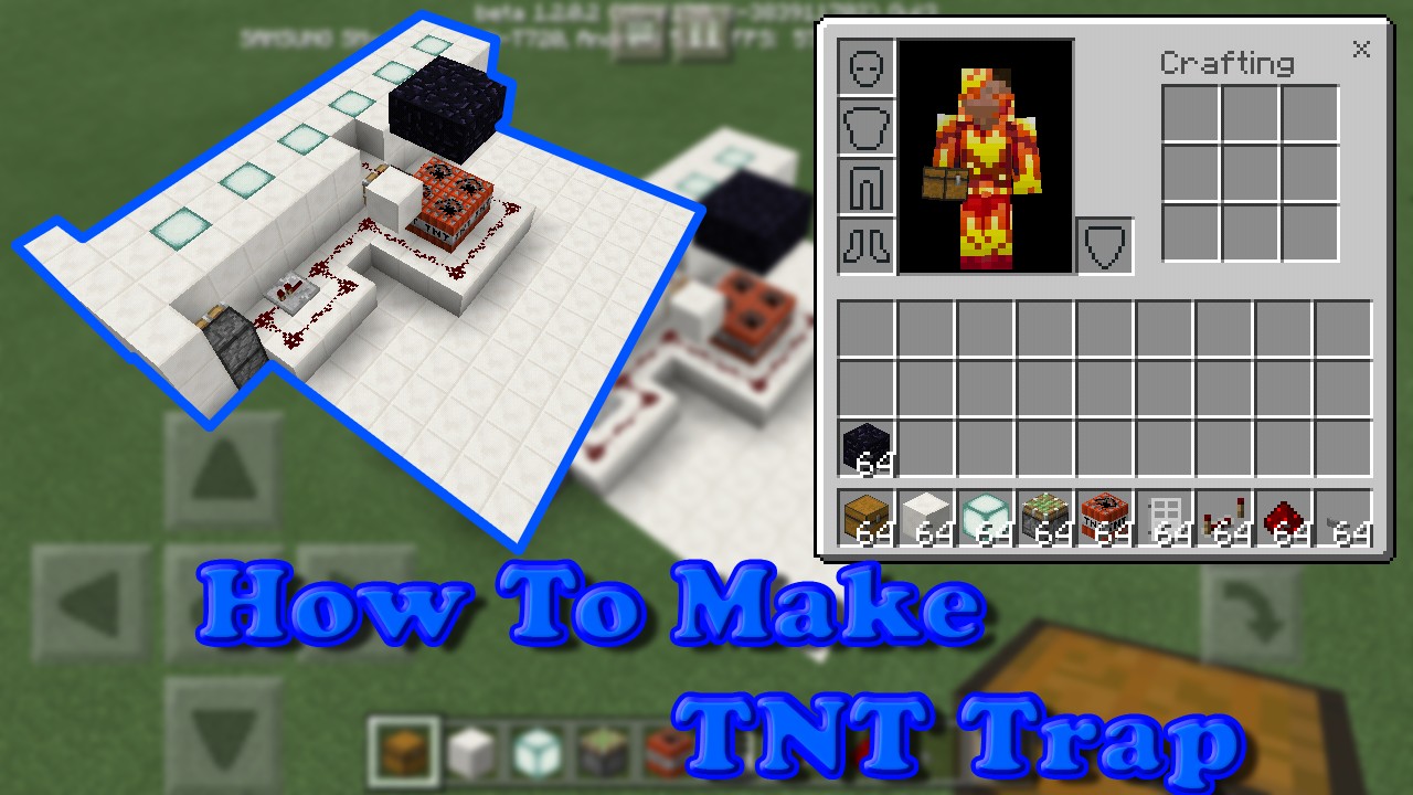 Dark How To Make Tnt Door Trap Watchv 8
