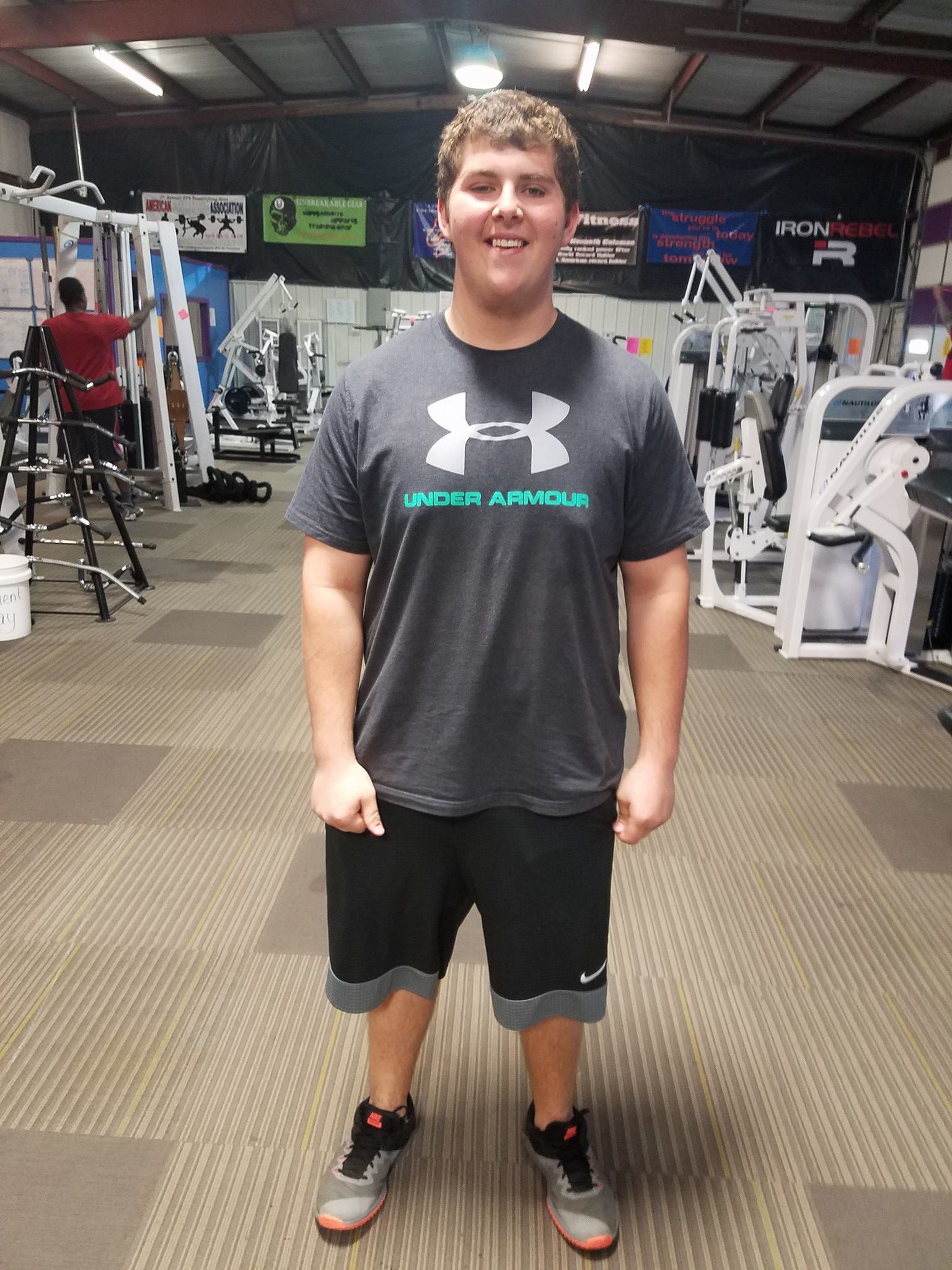 Sts Fitness Gym Our October Member Of The Month Damien