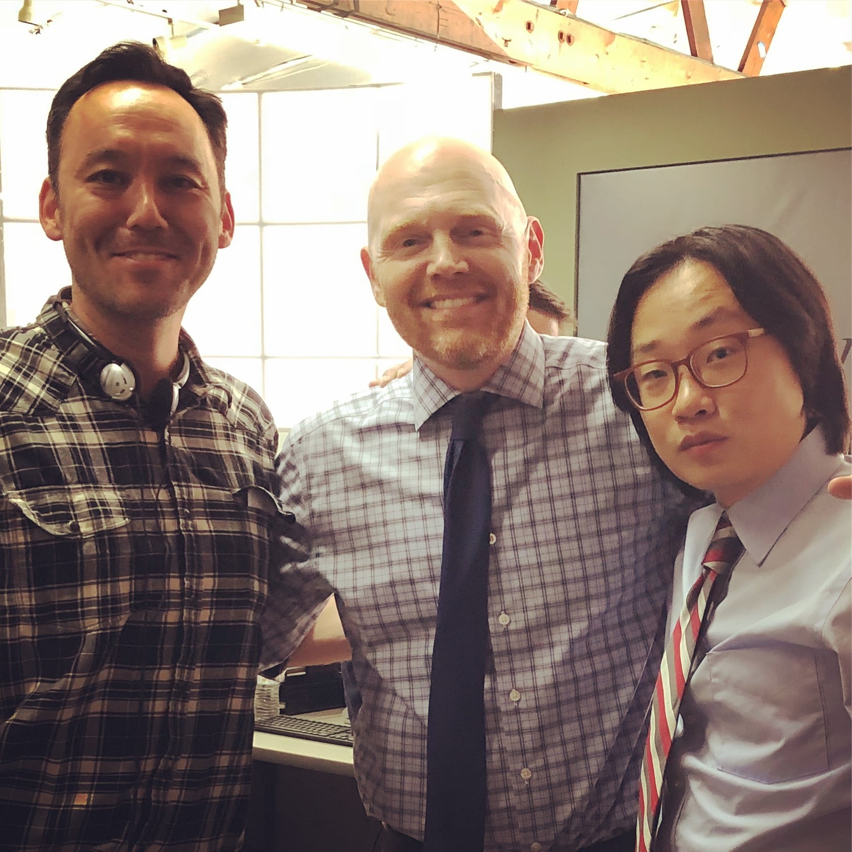 Steve Byrne Hanging With The Man Of The Hour Bill Burr