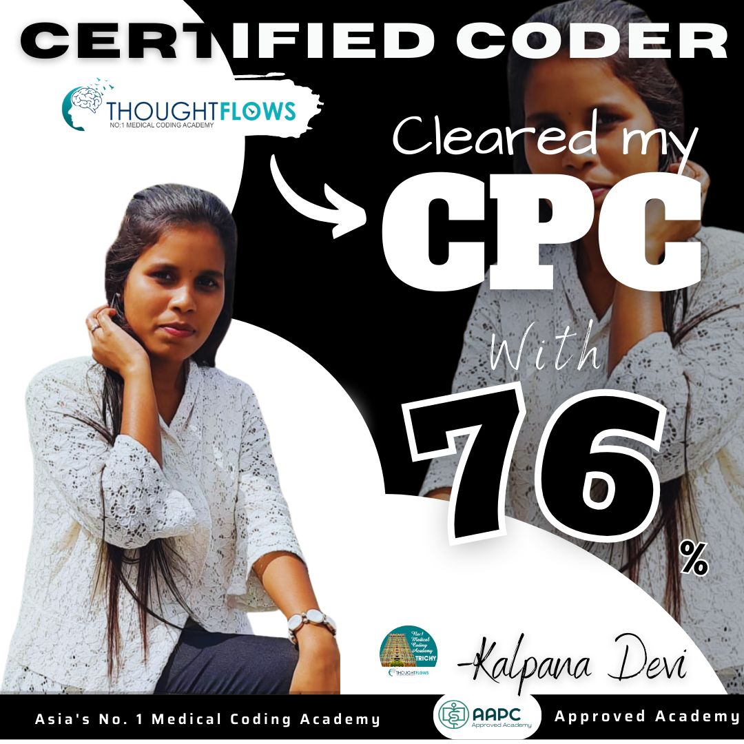 Congratulatio Thoughtflows Medical Coding Academy Trichy