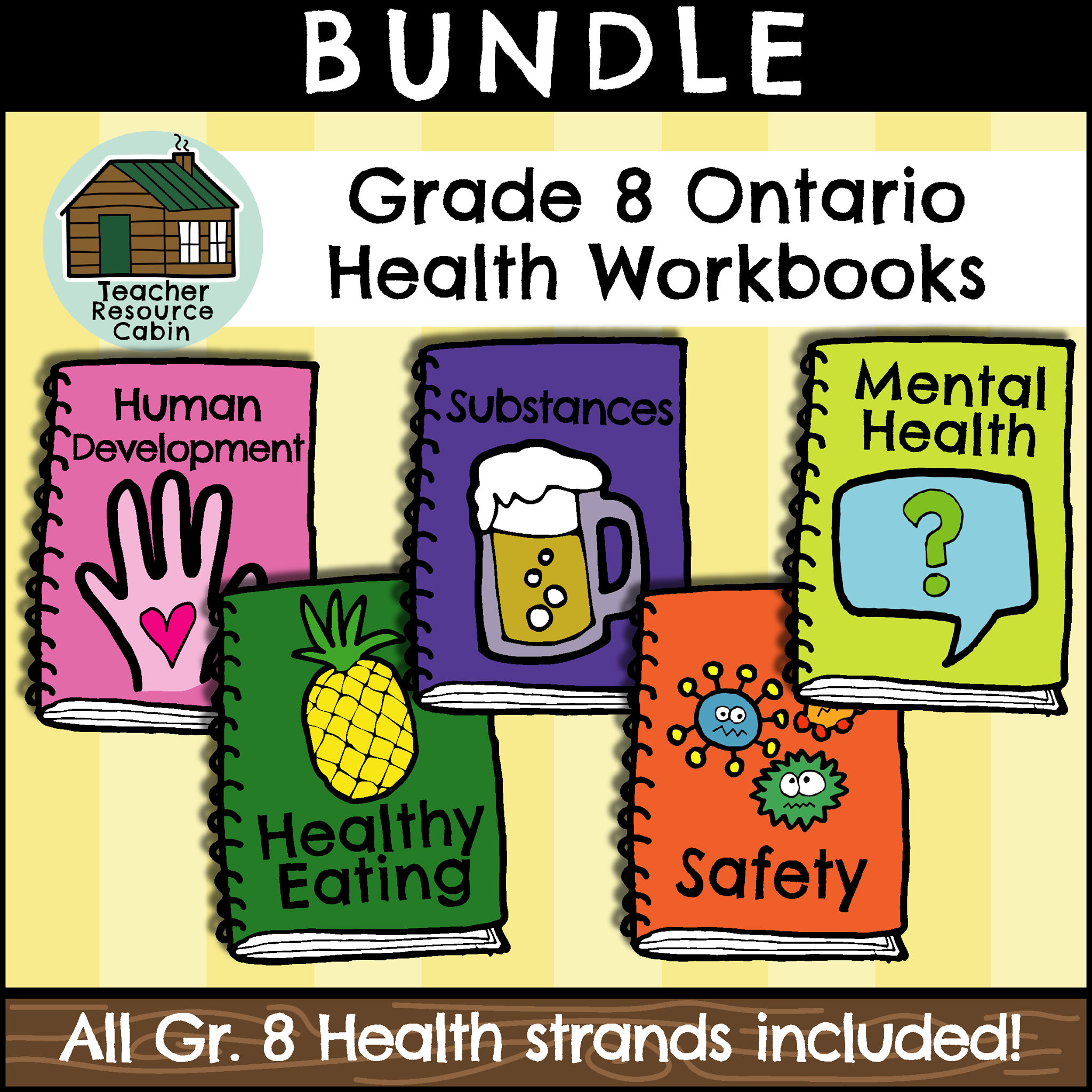 Grade 8 Health Workbook Bundle... - Teacher Resource Cabin