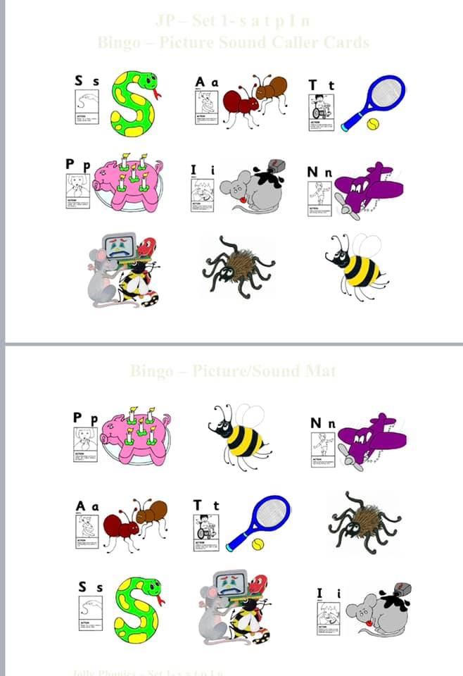 🙌🏻Jolly Phonics Bingo Cards🙌🏻... - Le Chéile Online Learning