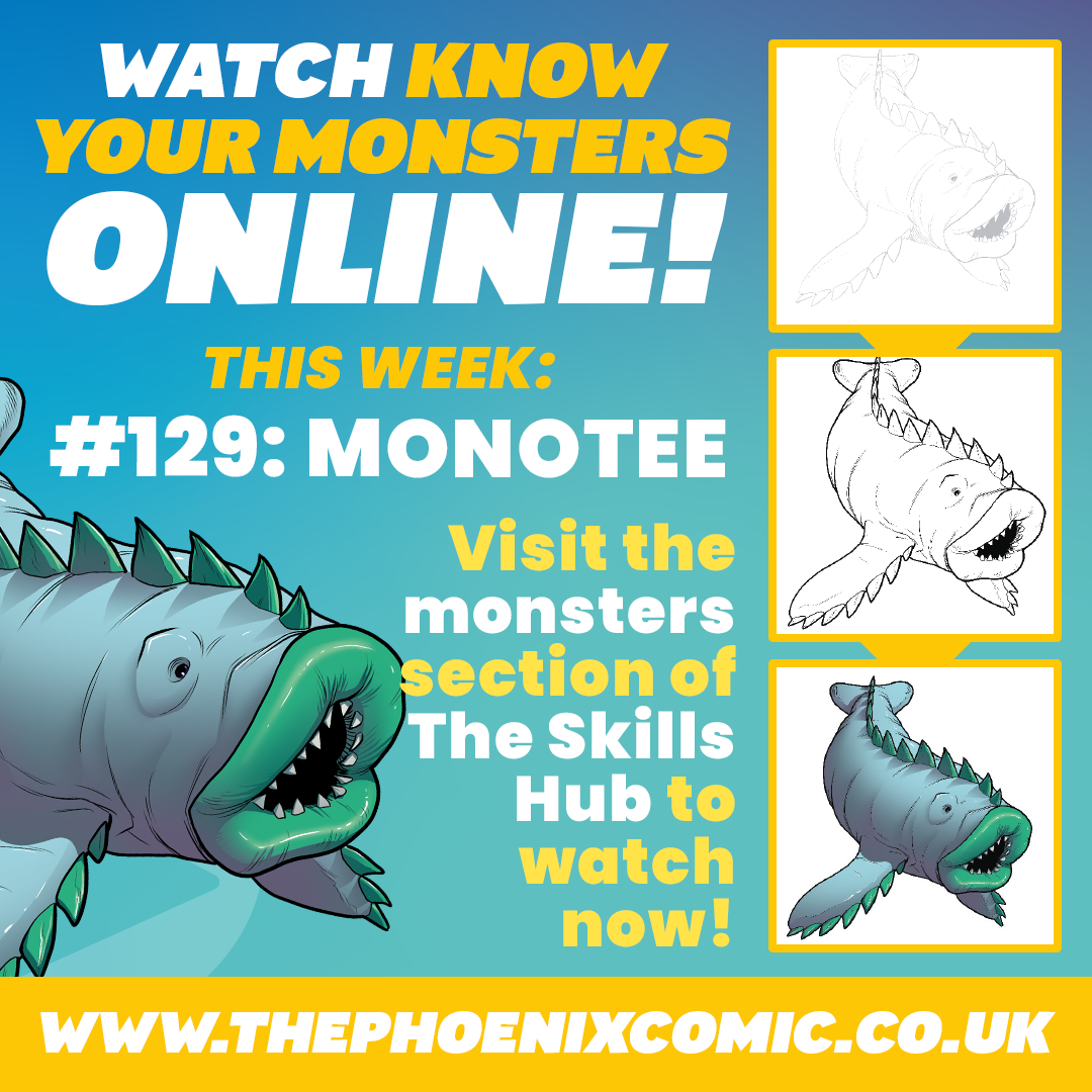 The Phoenix comic - It's Monster Monday over at The Skills Hub! Learn ...