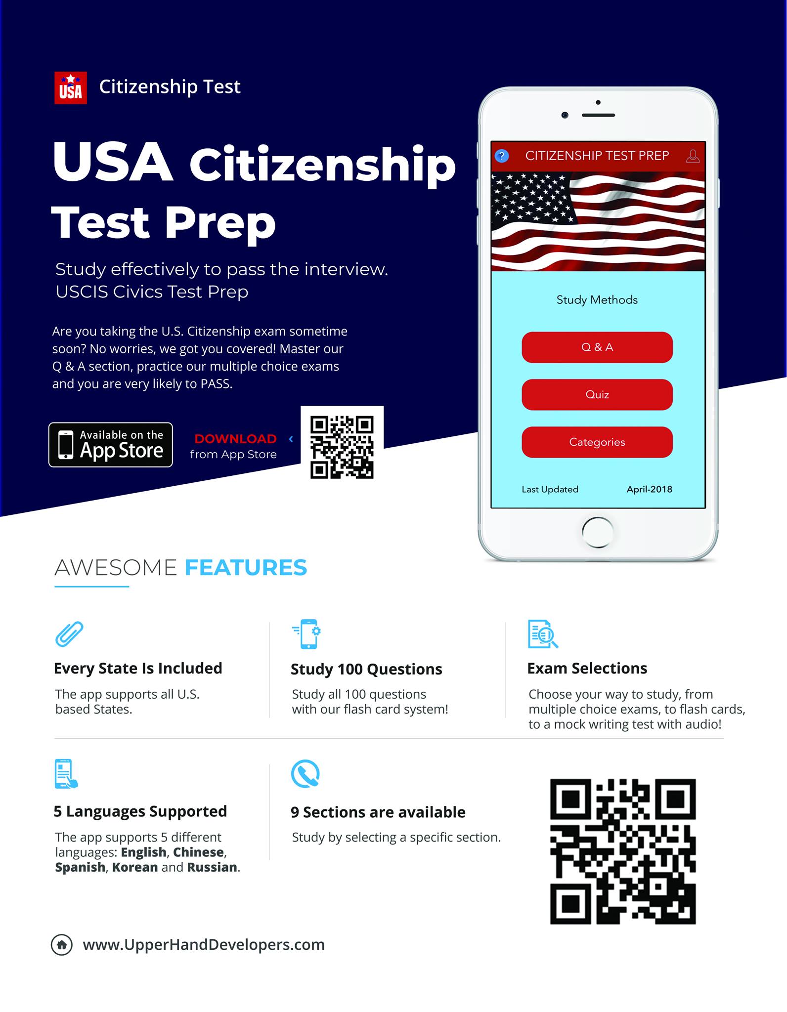 USA Citizenship Test Prep