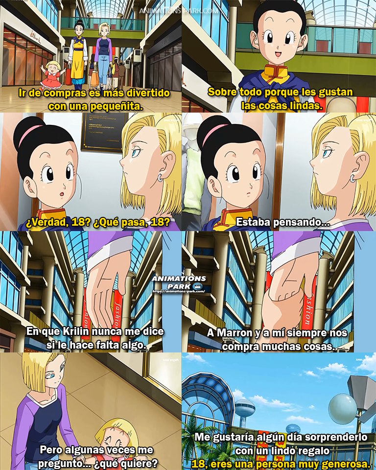 Animations Park Krilin X 18 ♥ Dragon Ball Super 3481