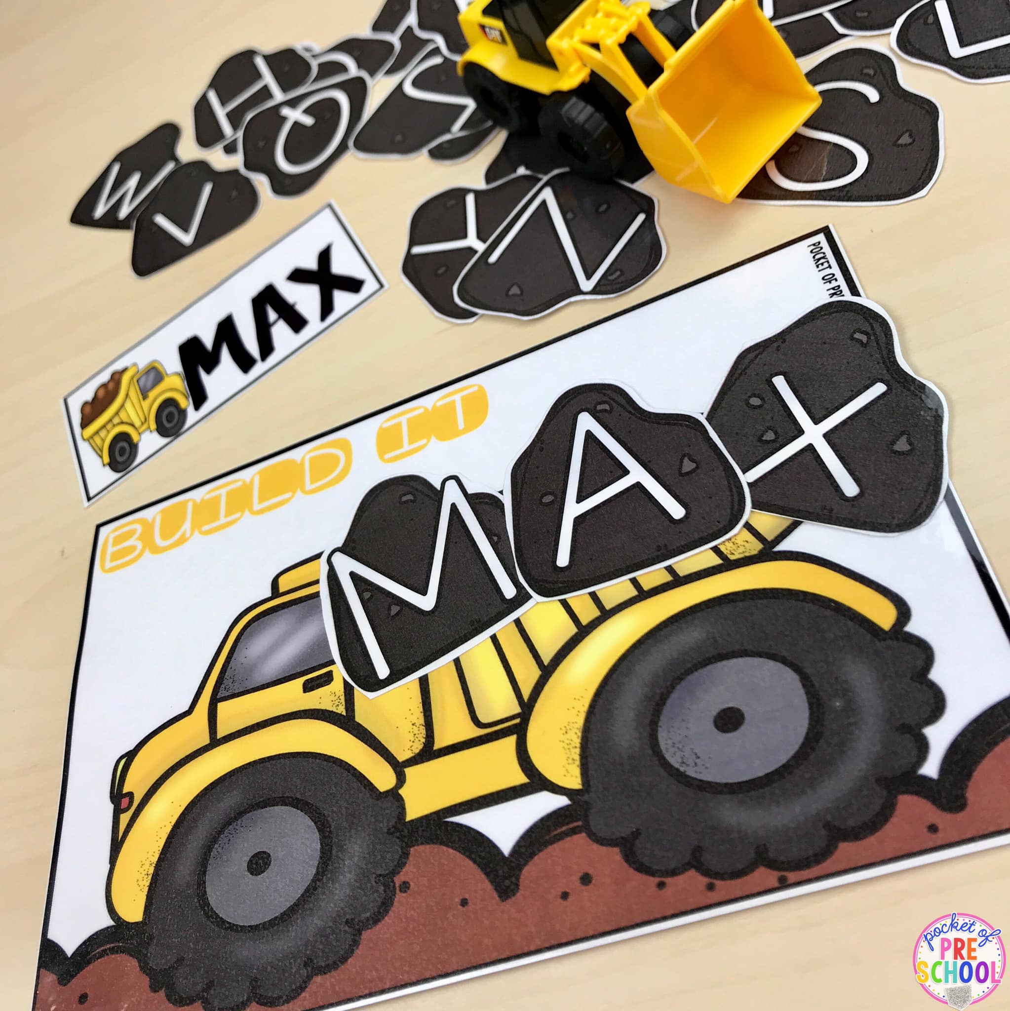 Dump truck names or sight words!... - Pocket of Preschool | Facebook
