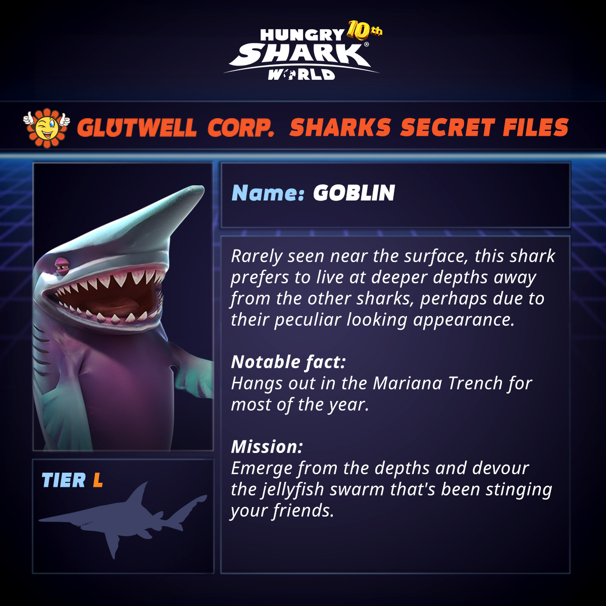 Hungry Shark - Even the elusive sharks like Goblin are... | Facebook