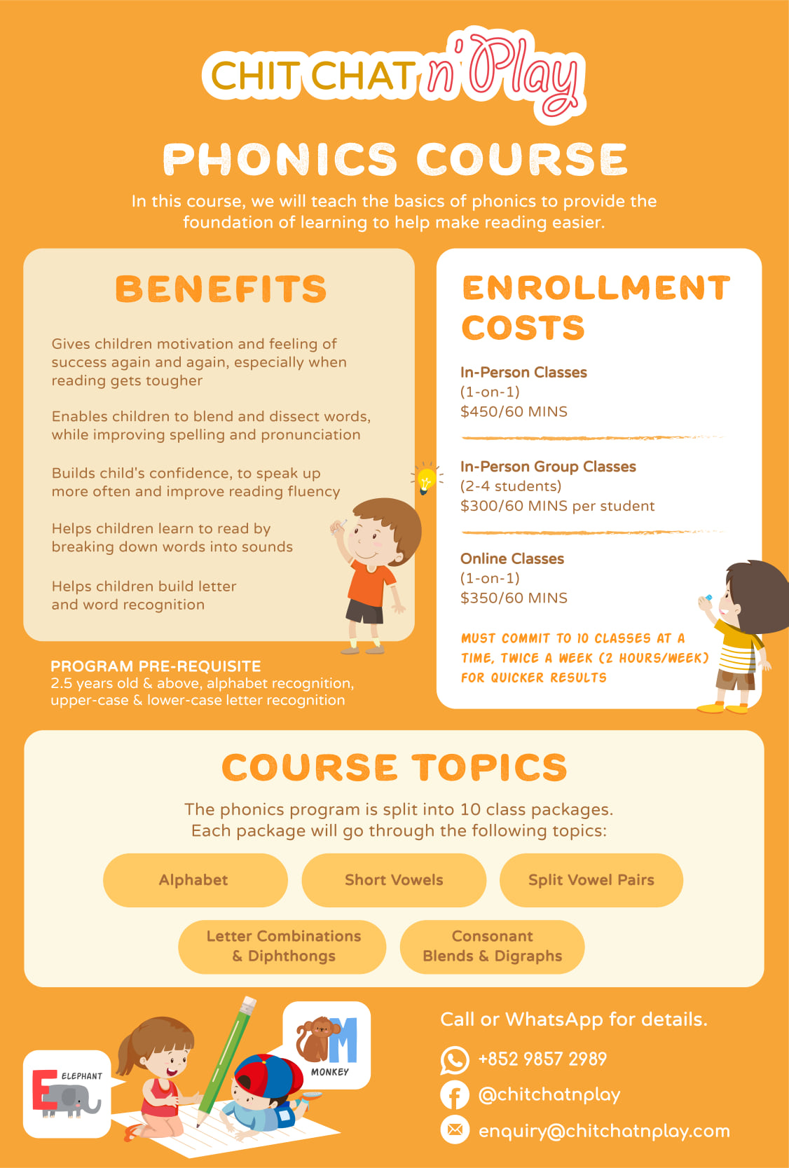 📣 *NEW* PHONICS PROGRAM LAUNCH If your... - Chit Chat n' Play