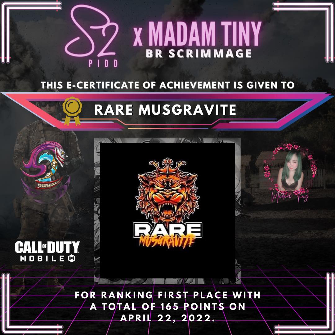 S2pidd Congratulations To The S2pidd X Madam Tiny Battle