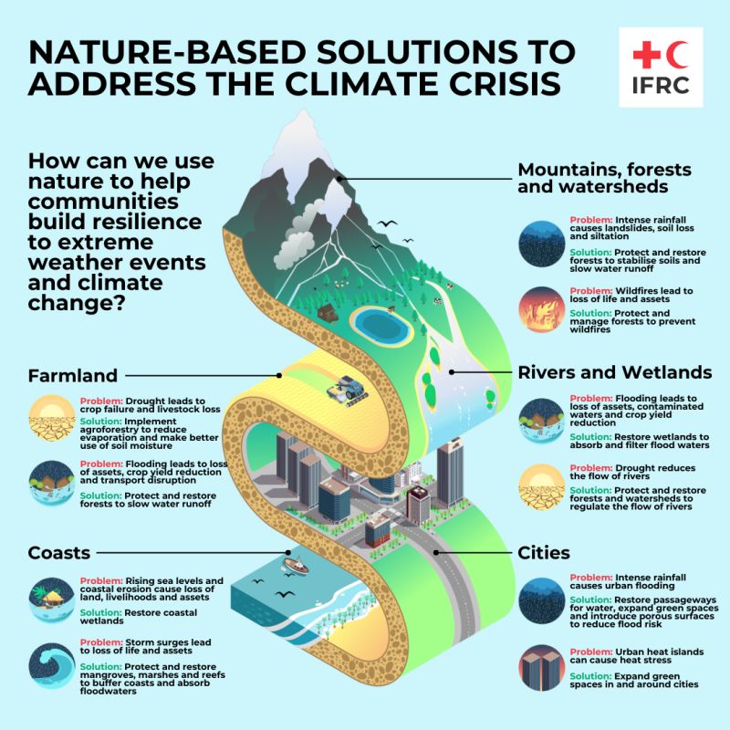 #NaturebasedSolutions 🌱 are increasingly being recognized as one of the ...