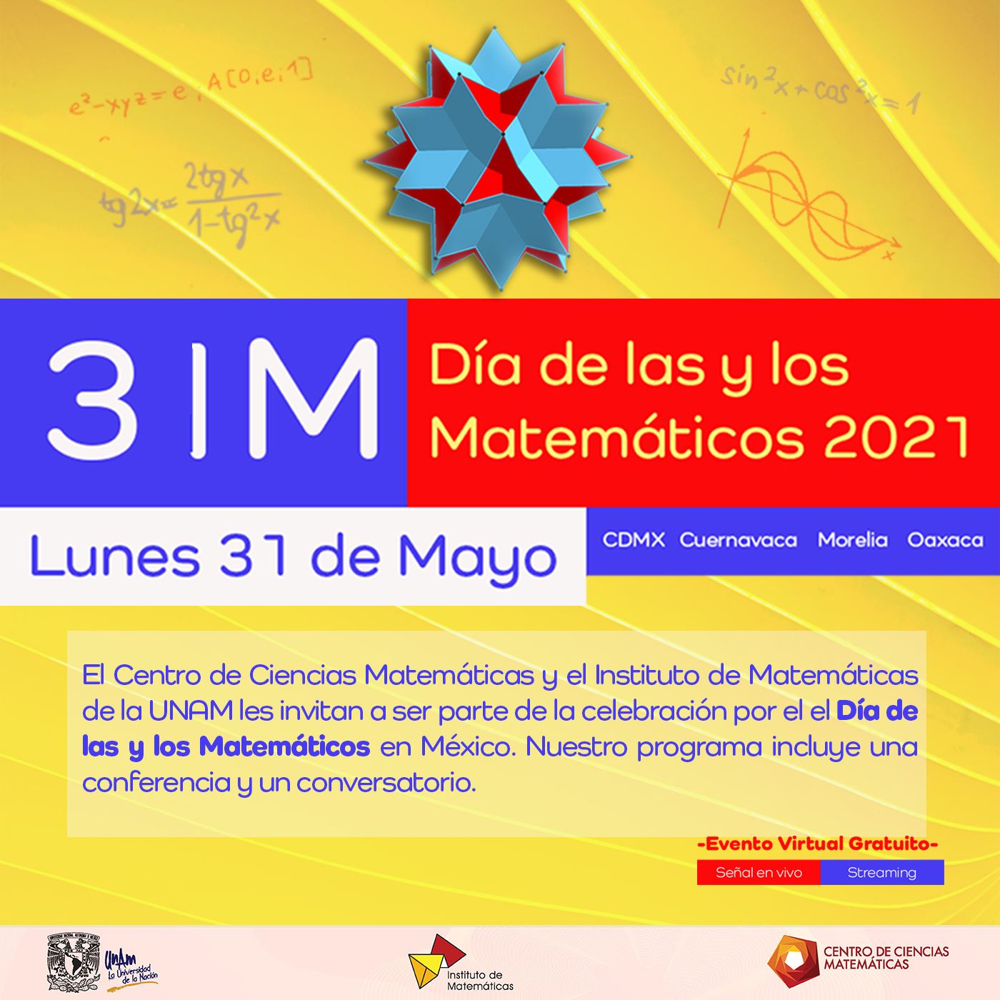 El Centro de... - Centro de Ciencias Matemáticas, UNAM