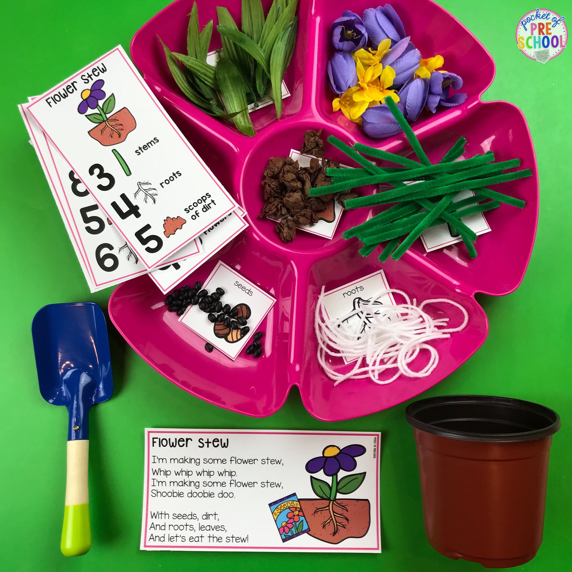 Pocket of Preschool - Parts of a plant counting stew! https://www ...