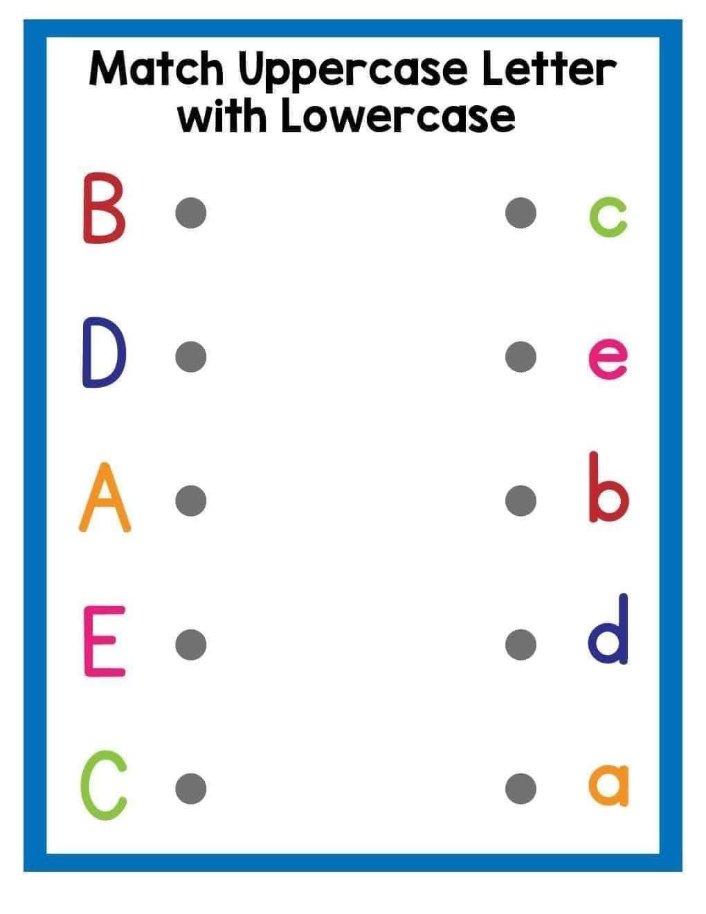 Renu Bala - Matching lowercase and uppercase activity... | Facebook