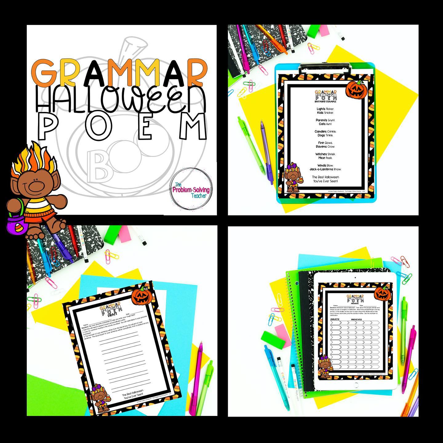 Happy Halloween Poems are a... - The Problem Solving Teacher | Facebook