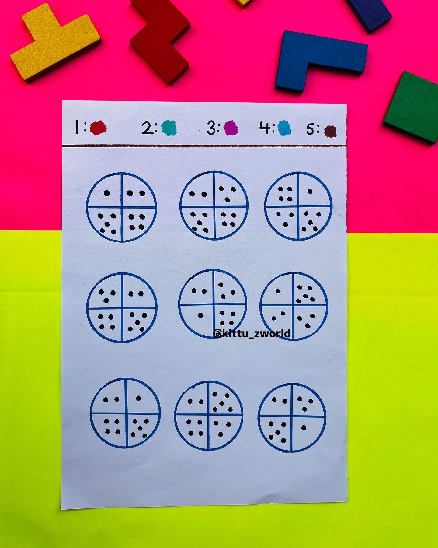 Renu - Fun Dot Counting & Color Matching Activity for preschoolers! 🎨🔢 ...