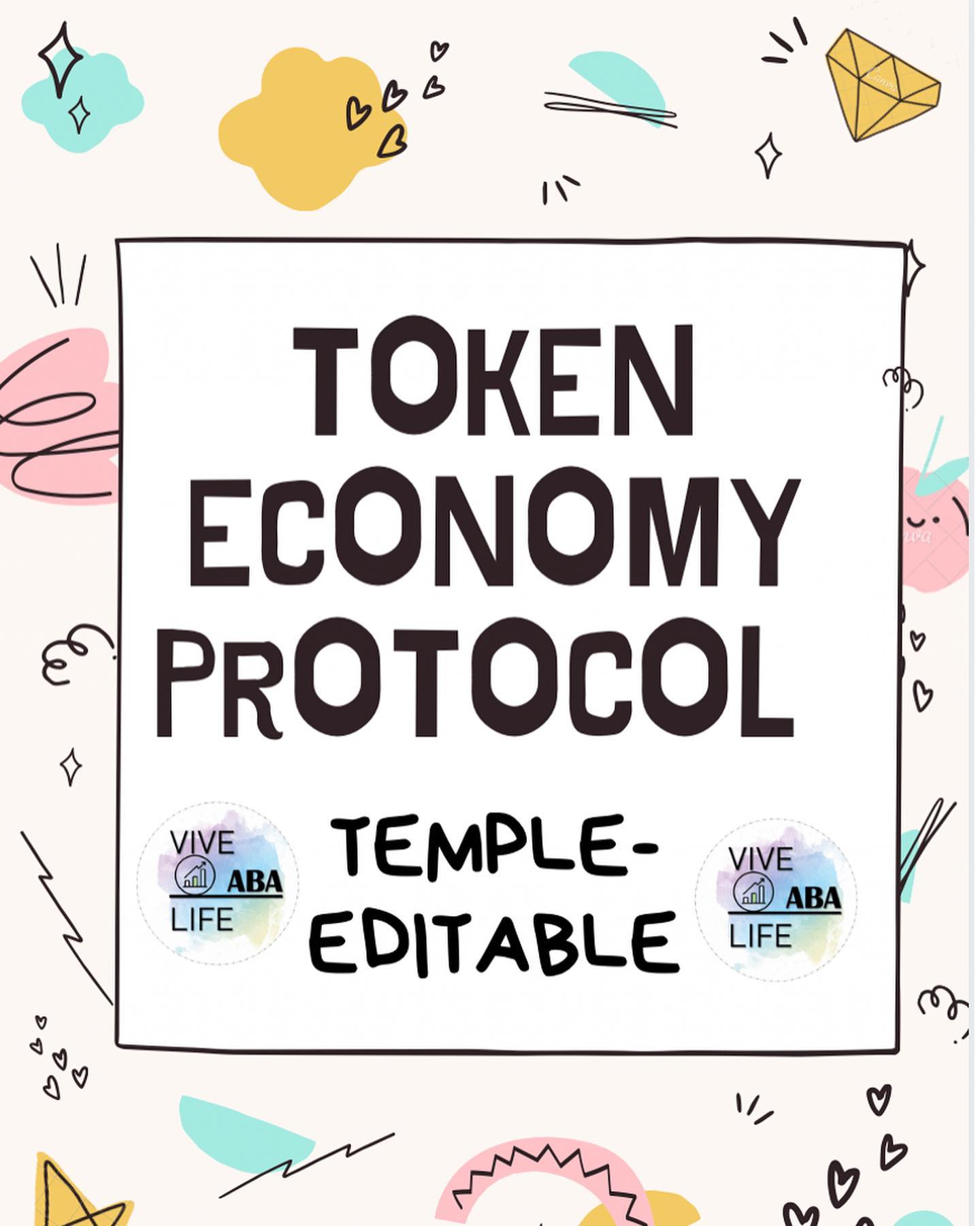 Vive ABA Life - ‼️TEMPLE-TOKEN ECONOMY PROTOCOL-EDITABLE‼️... | Facebook