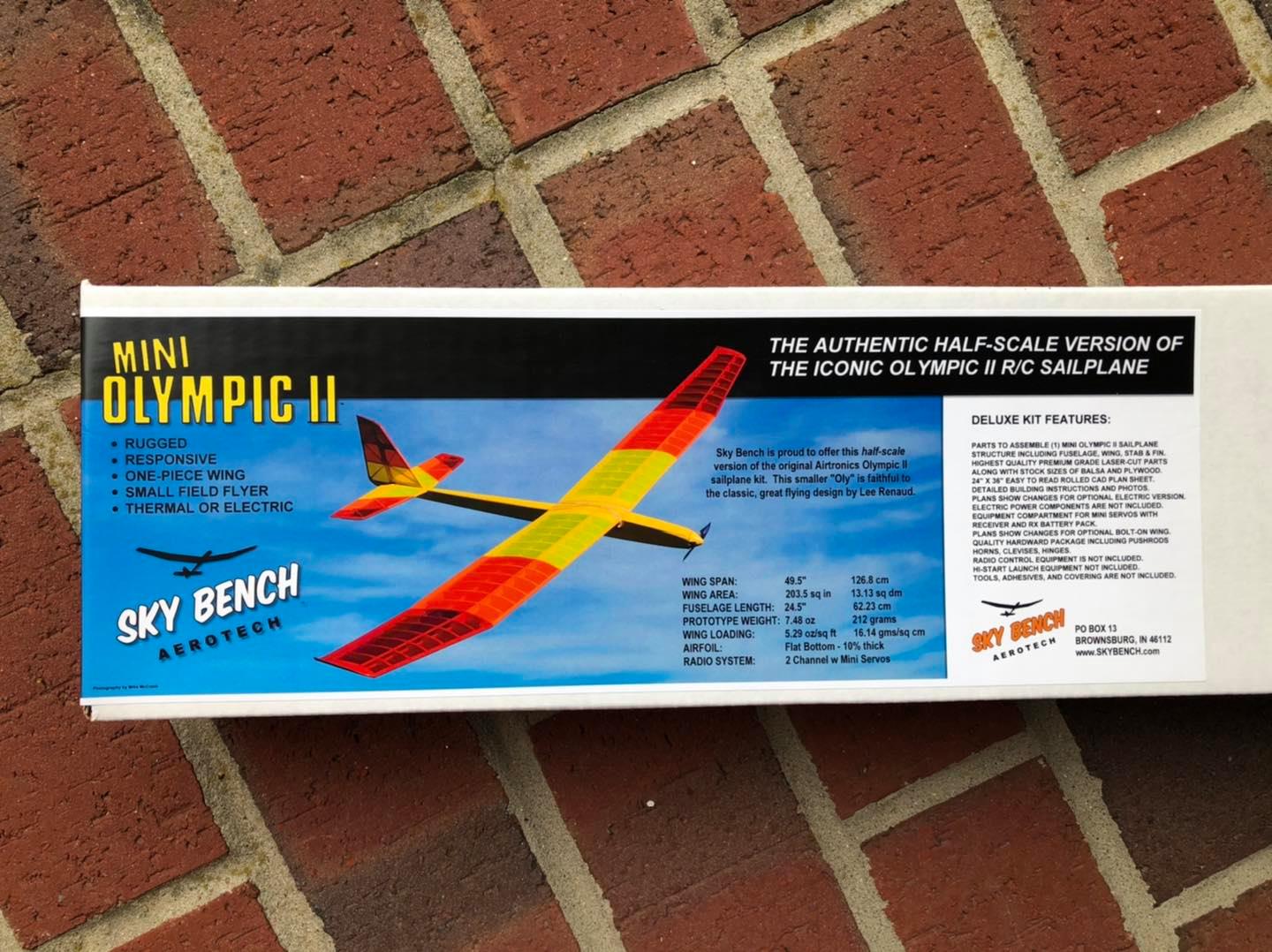 Sky - The very first production Mini Olympic II kit is done! We will be ...