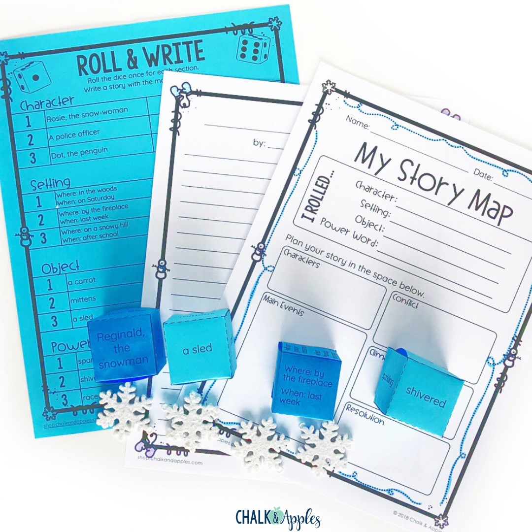 Chalk & Apples - ️ Winter ️ Roll & Write's are HERE! This roll & write ...