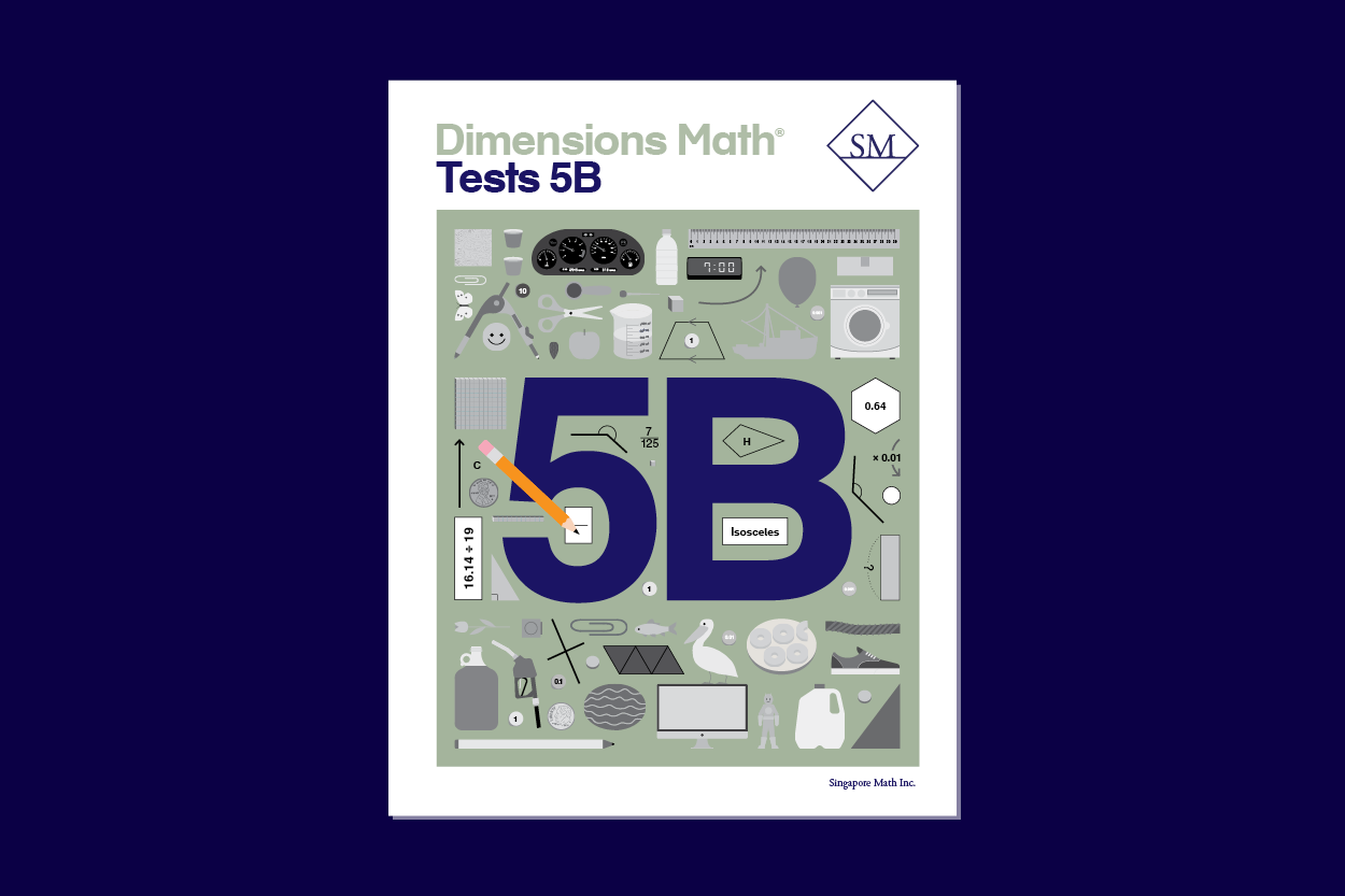 Singapore Math - NEW RELEASE // Dimensions Math Tests 5B... | Facebook
