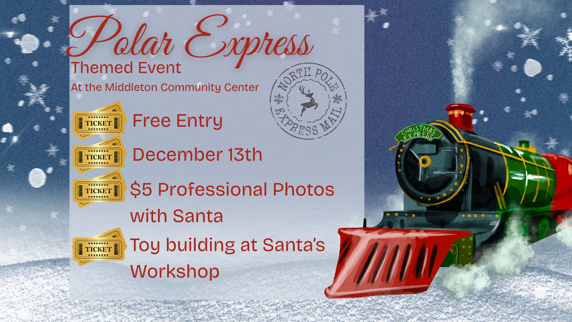 Polar Express - Themed Event